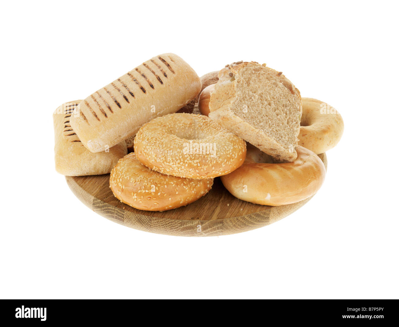 Assortment of Breads Stock Photo - Alamy