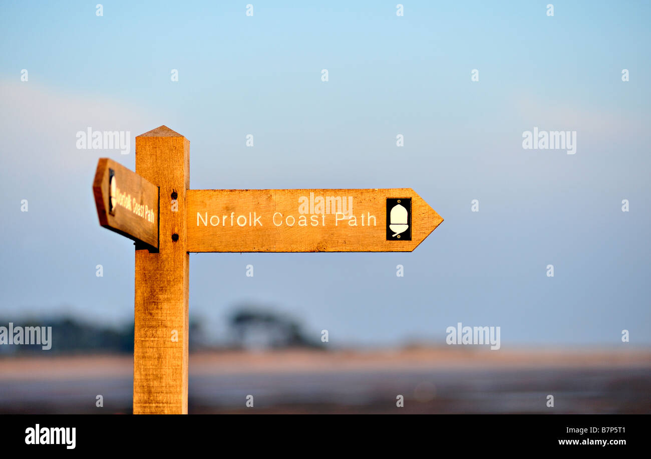 Direction Norfolk Coastal Path High Resolution Stock Photography and ...