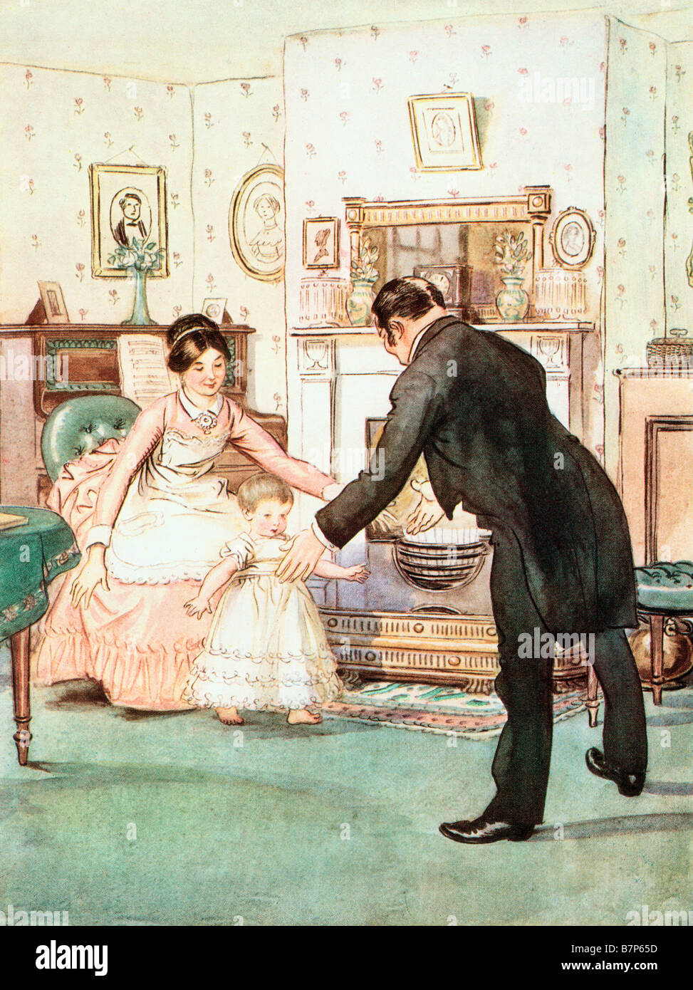 Scene from J M Barrie s Play The Admirable Crichton Illustration by ...
