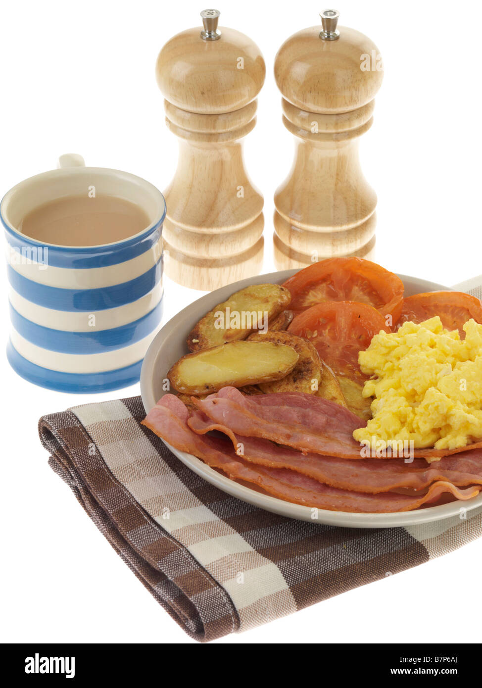 Full english breakfast cut out hi-res stock photography and images - Alamy