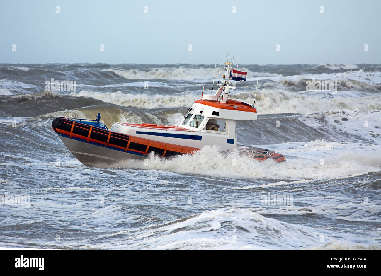 coast guard during storm in ocean Stock Photo - Alamy
