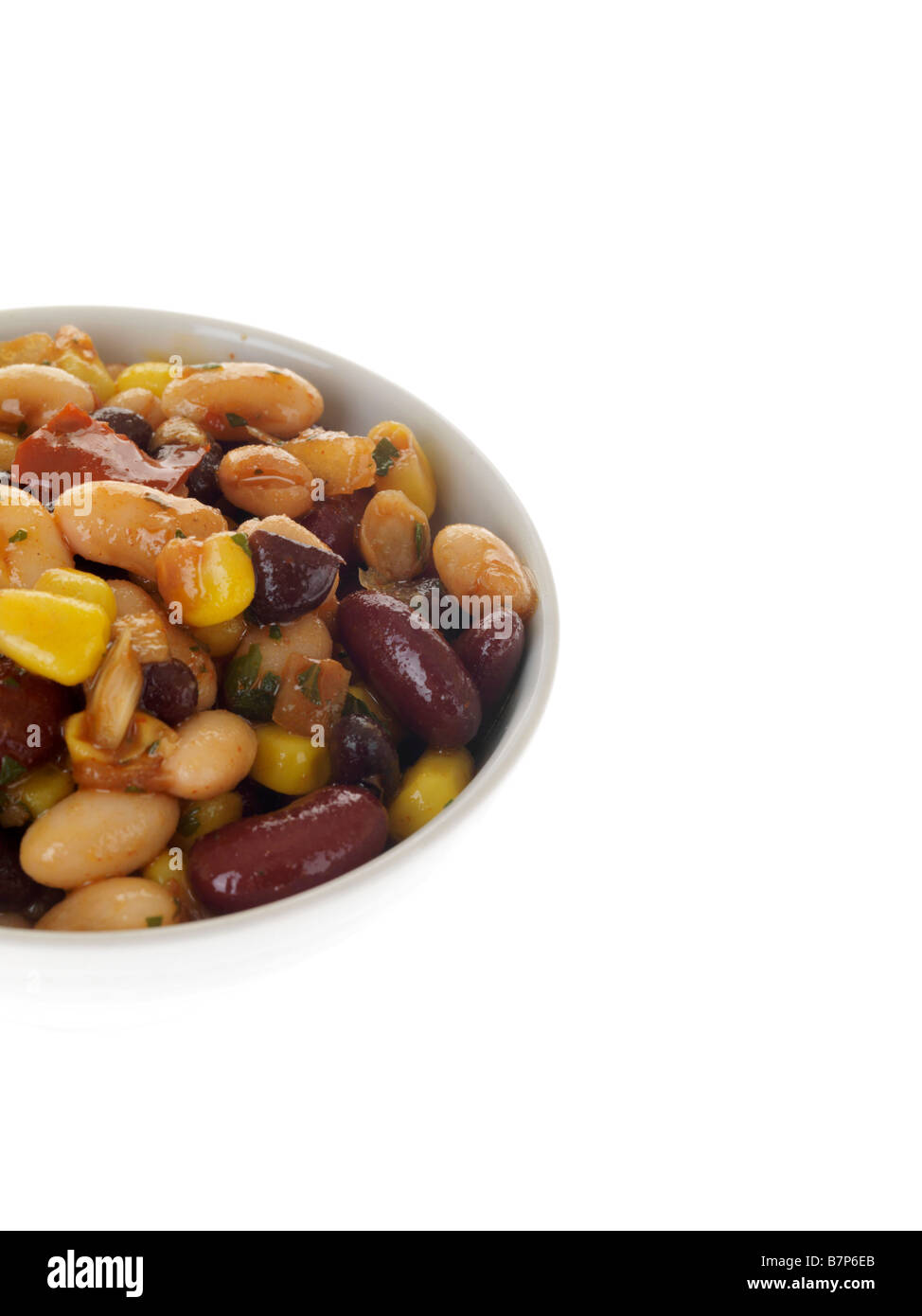 Mixed Bean Salad Stock Photo - Alamy