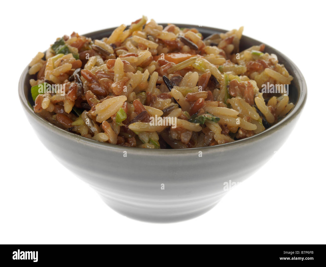Three Rice Salad Stock Photo - Alamy