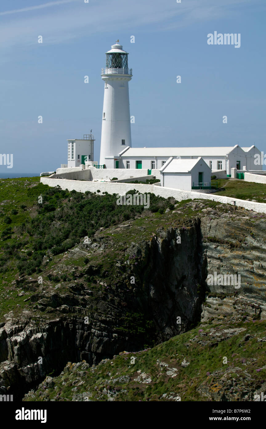 South Stack Lighthouse on Anglesey, North Wales Stock Photo - Alamy