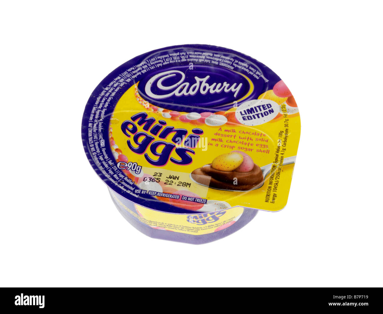 Mini Eggs Dessert Stock Photo - Alamy