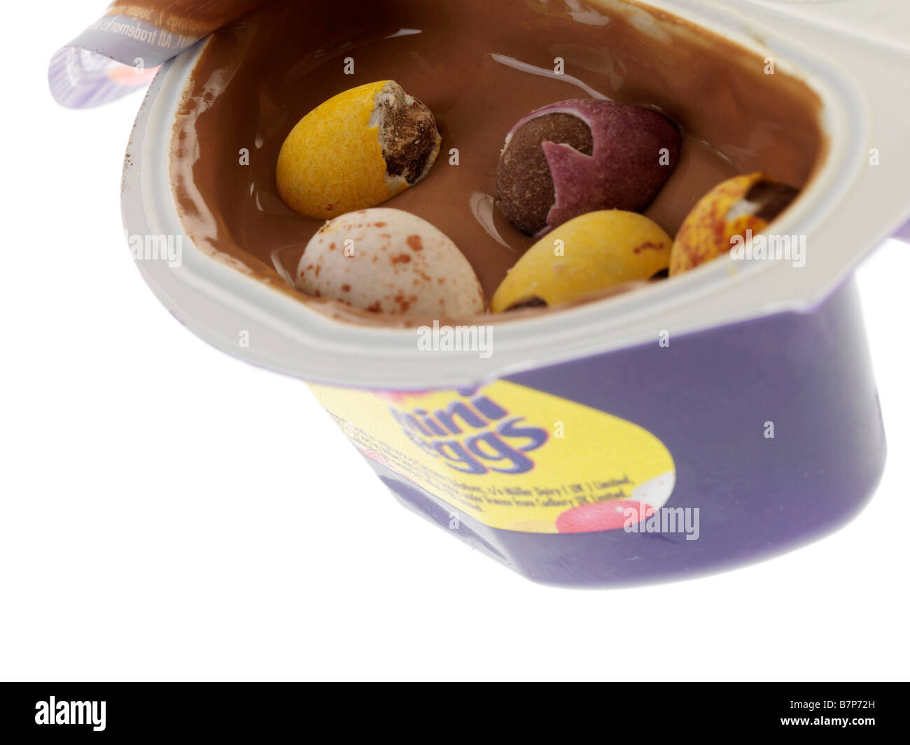 Mini Eggs Dessert Stock Photo - Alamy