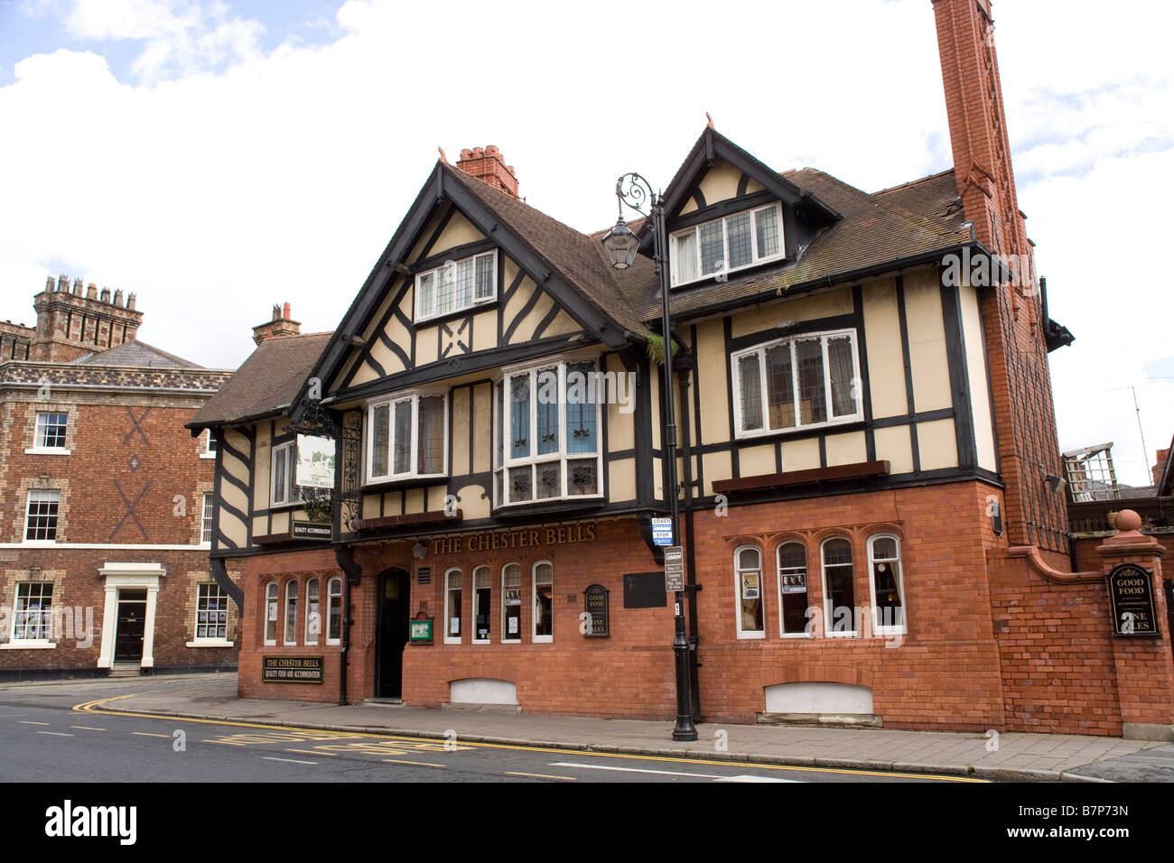 The Chester Bells public house in Chester, England Stock Photo - Alamy