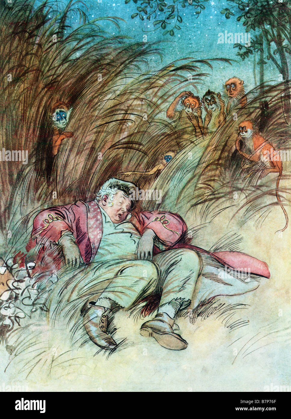 Scene from J M Barrie s Play The Admirable Crichton Illustration by ...
