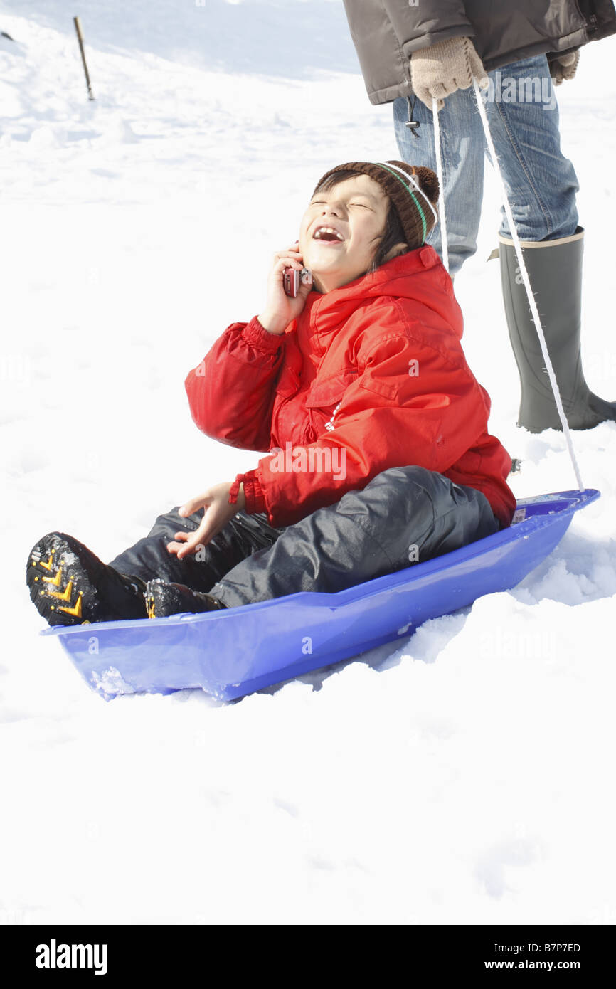 Japanese boy child son father using hi-res stock photography and images ...
