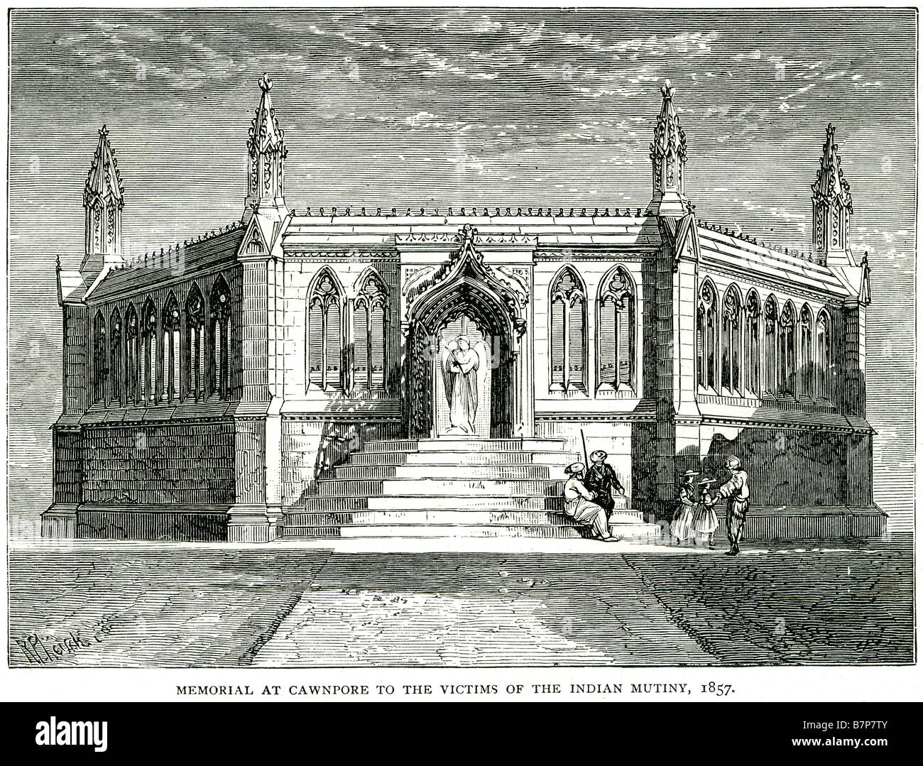 Memorial Cawnpore Victims Indian Mutiny 1857 park Stock Photo - Alamy Memorial Cawnpore Victims Indian Mutiny 1857 park Stock Photo - Alamy