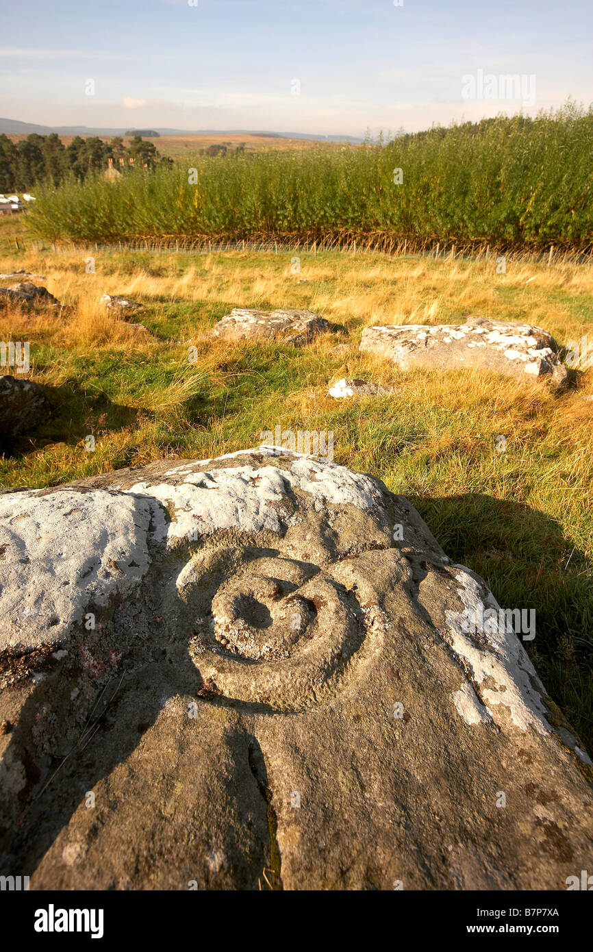 Cup and ring marks northumberland hi-res stock photography and images ...