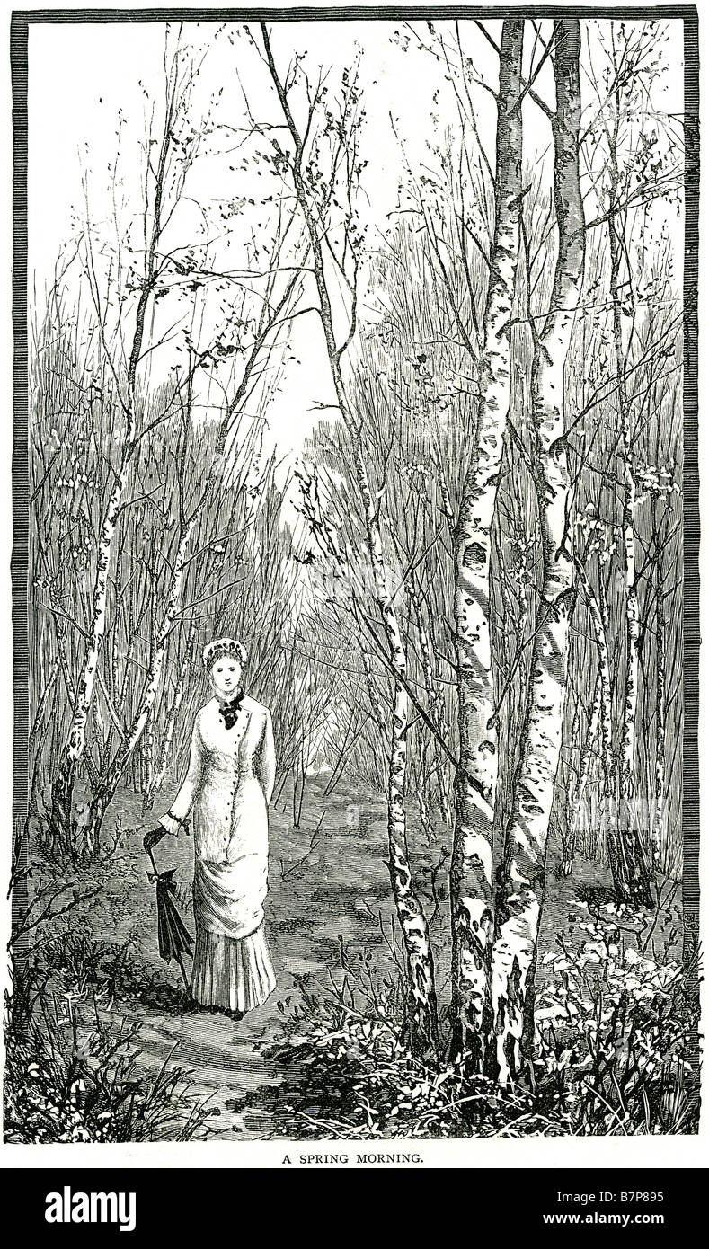 Spring time walking black women hi-res stock photography and images - Alamy