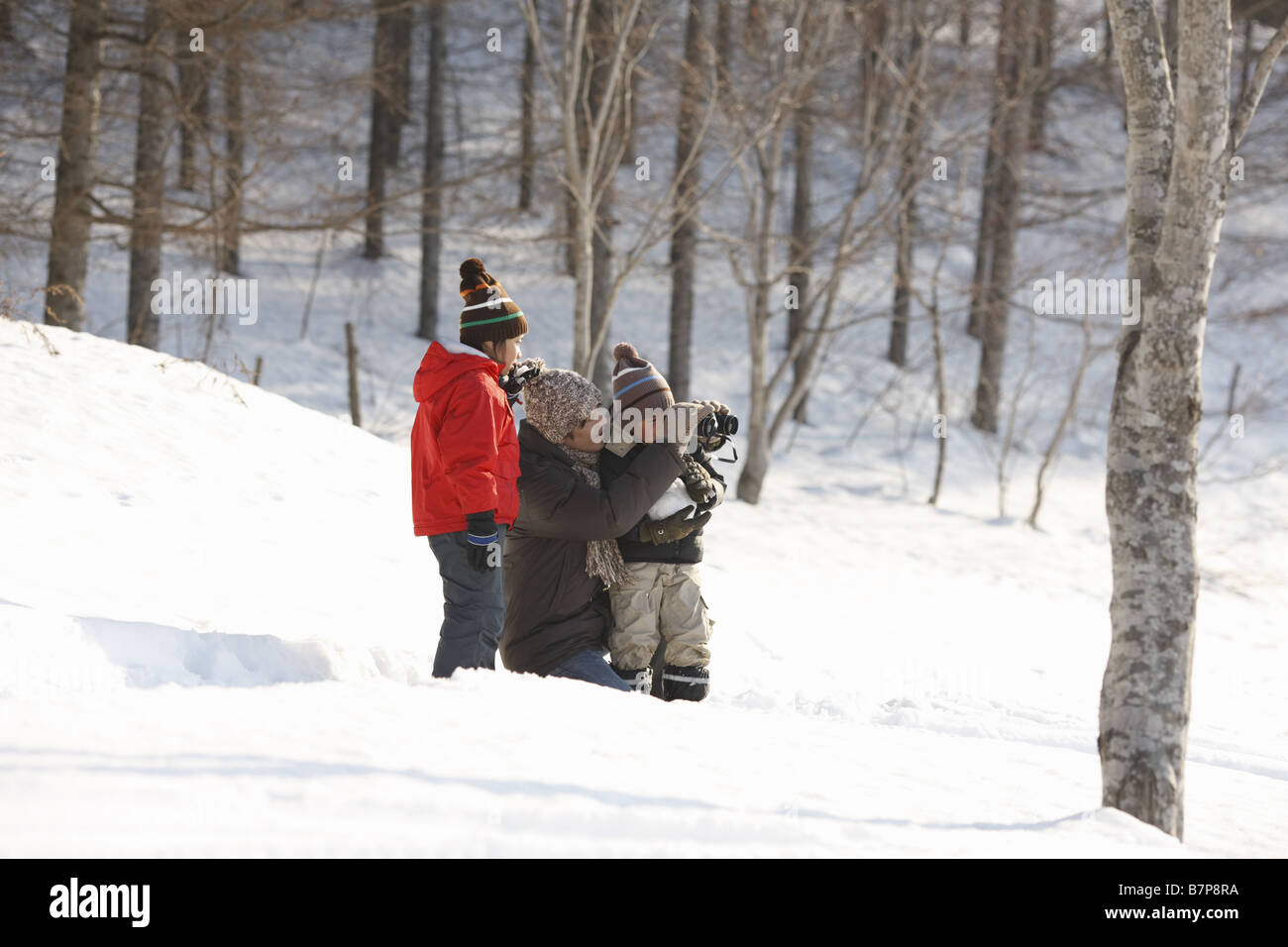 Father and son bird watching hi-res stock photography and images - Alamy