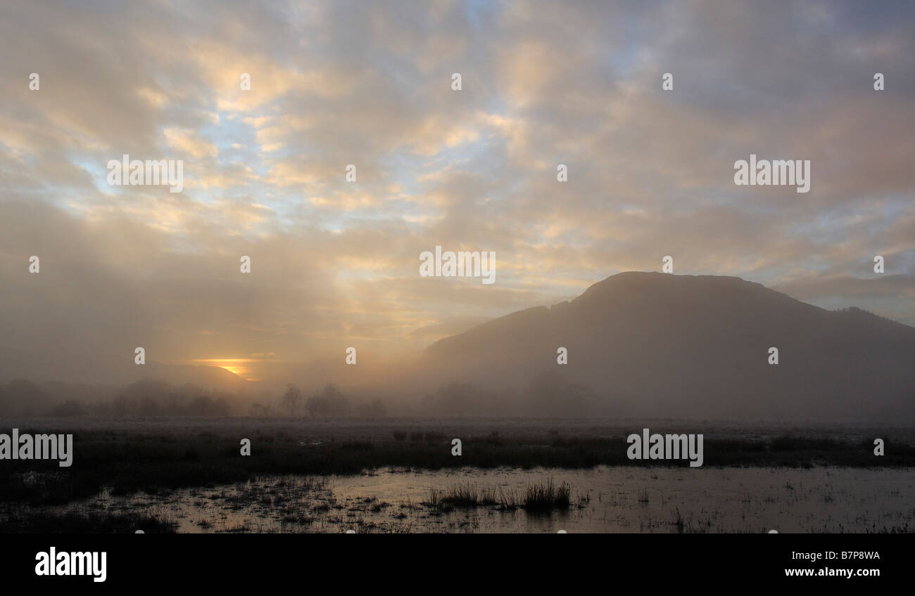 Sunshine on distant hill hi-res stock photography and images - Alamy