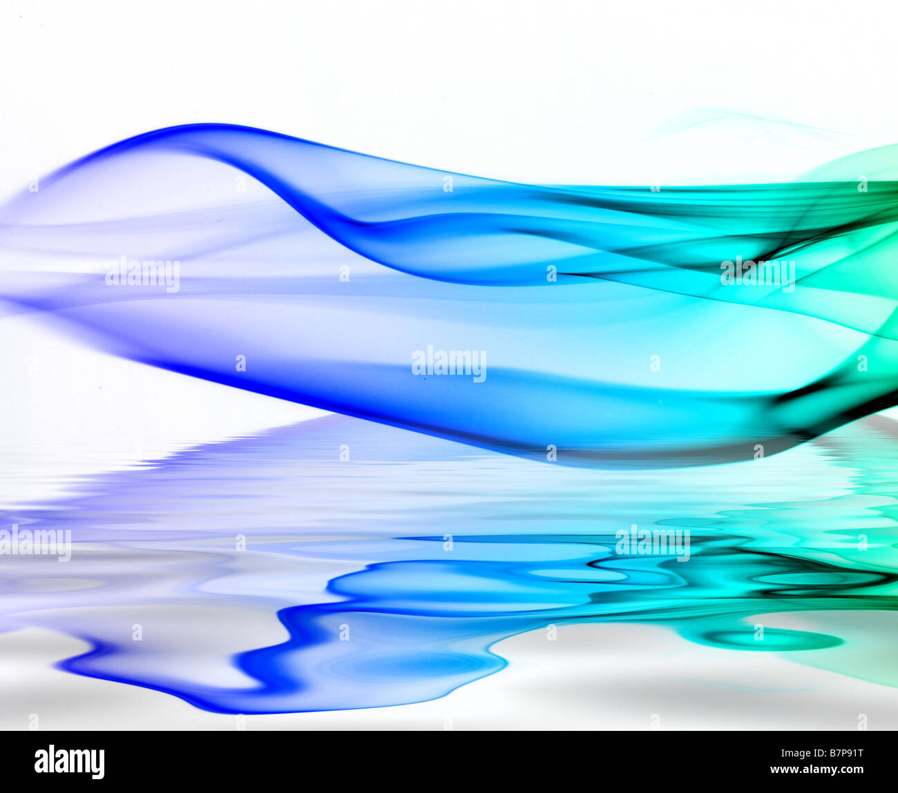 Smoke on the water Stock Photo - Alamy