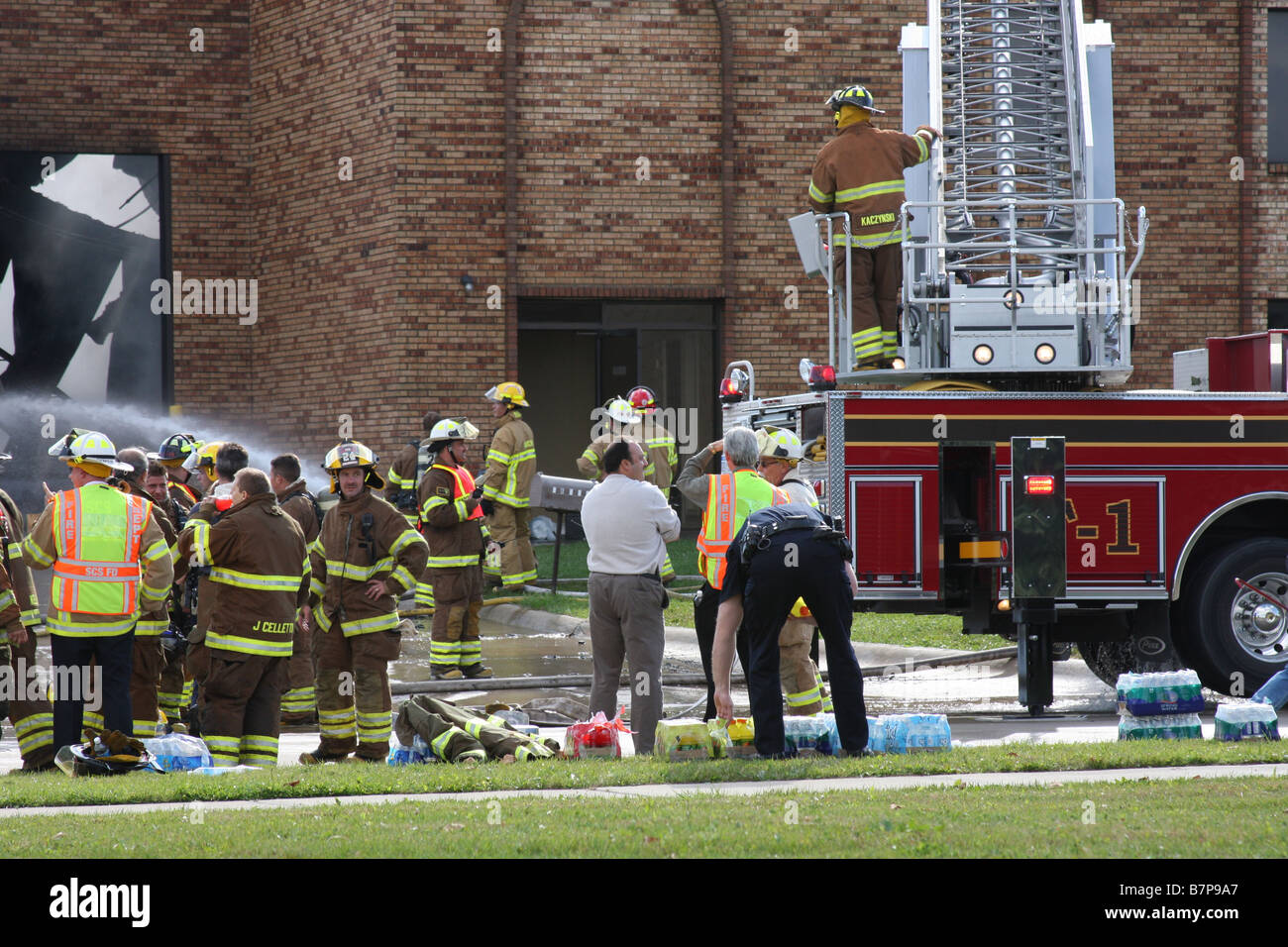 Industrial firemen hi-res stock photography and images - Alamy