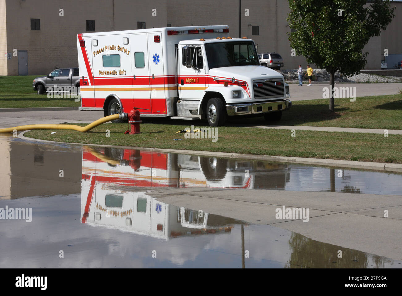 Fire department ems hi-res stock photography and images - Alamy