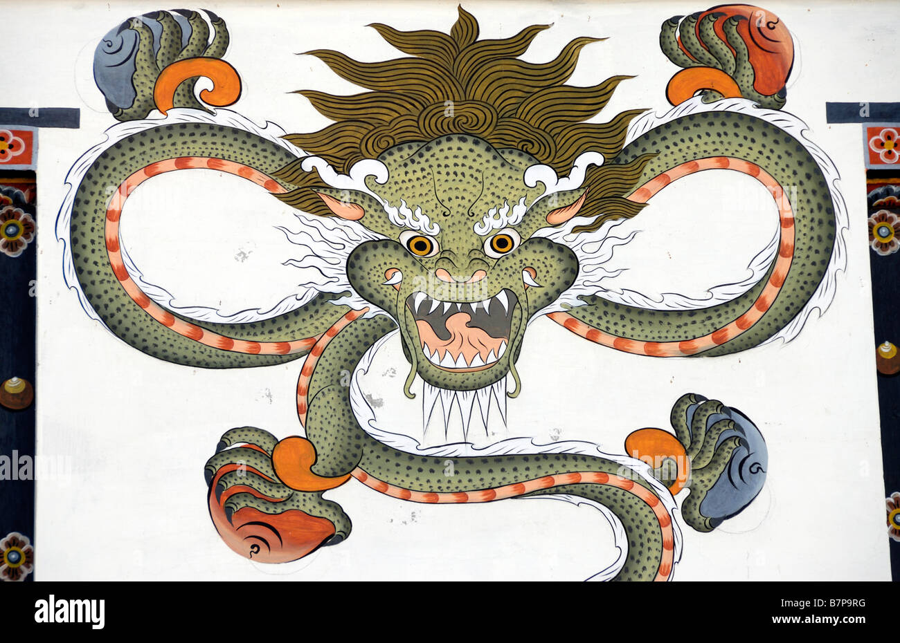 Bhutanese dragon hi-res stock photography and images - Alamy