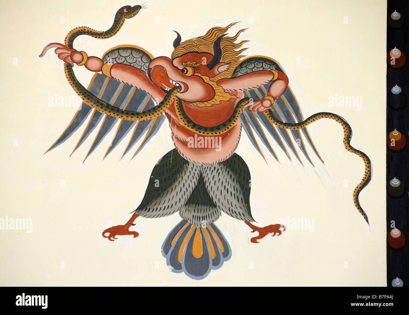 Garuda Bird Painting