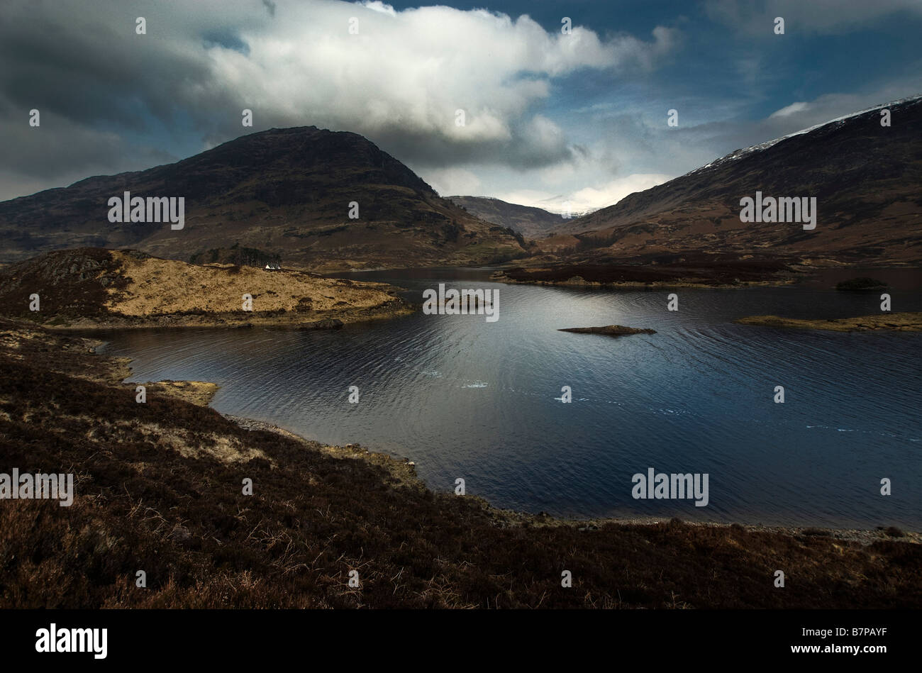 Loch Treig near Corrour, Fort William, Scotland Stock Photo - Alamy