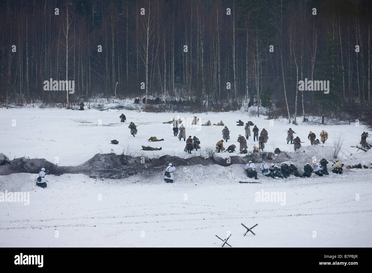 Red Army attack. Reconstruction of the Great Patriotic War (World War ...