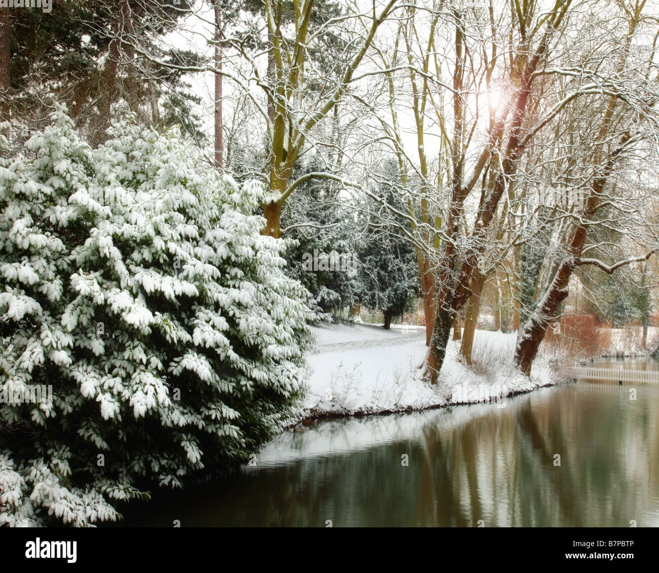 British winter scene hi-res stock photography and images - Alamy