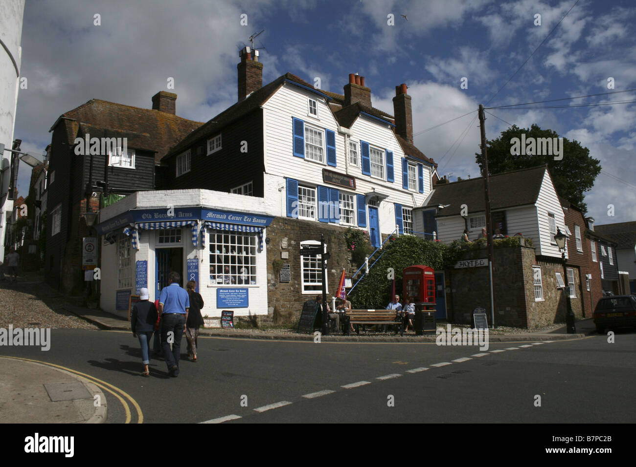 Mermaid Corner Tea Rooms, Rye, East Sussex. Photograph by Kim Craig ...