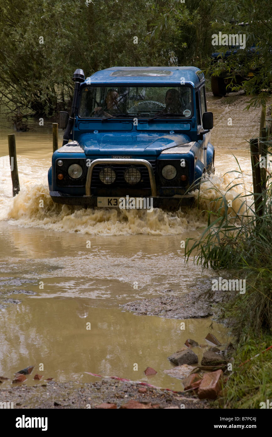 Land and water defender hi-res stock photography and images - Alamy