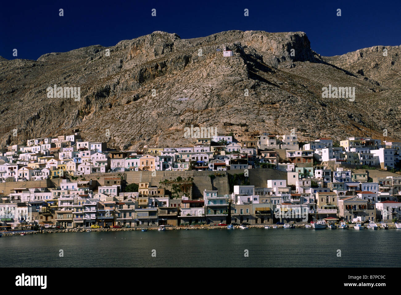 Greece, Dodecanese Islands, Kalymnos, Pothia Stock Photo - Alamy