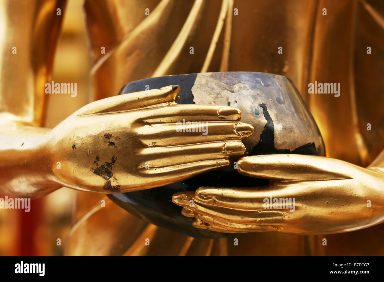 Hands buddha thailand buddhism hi-res stock photography and images - Alamy
