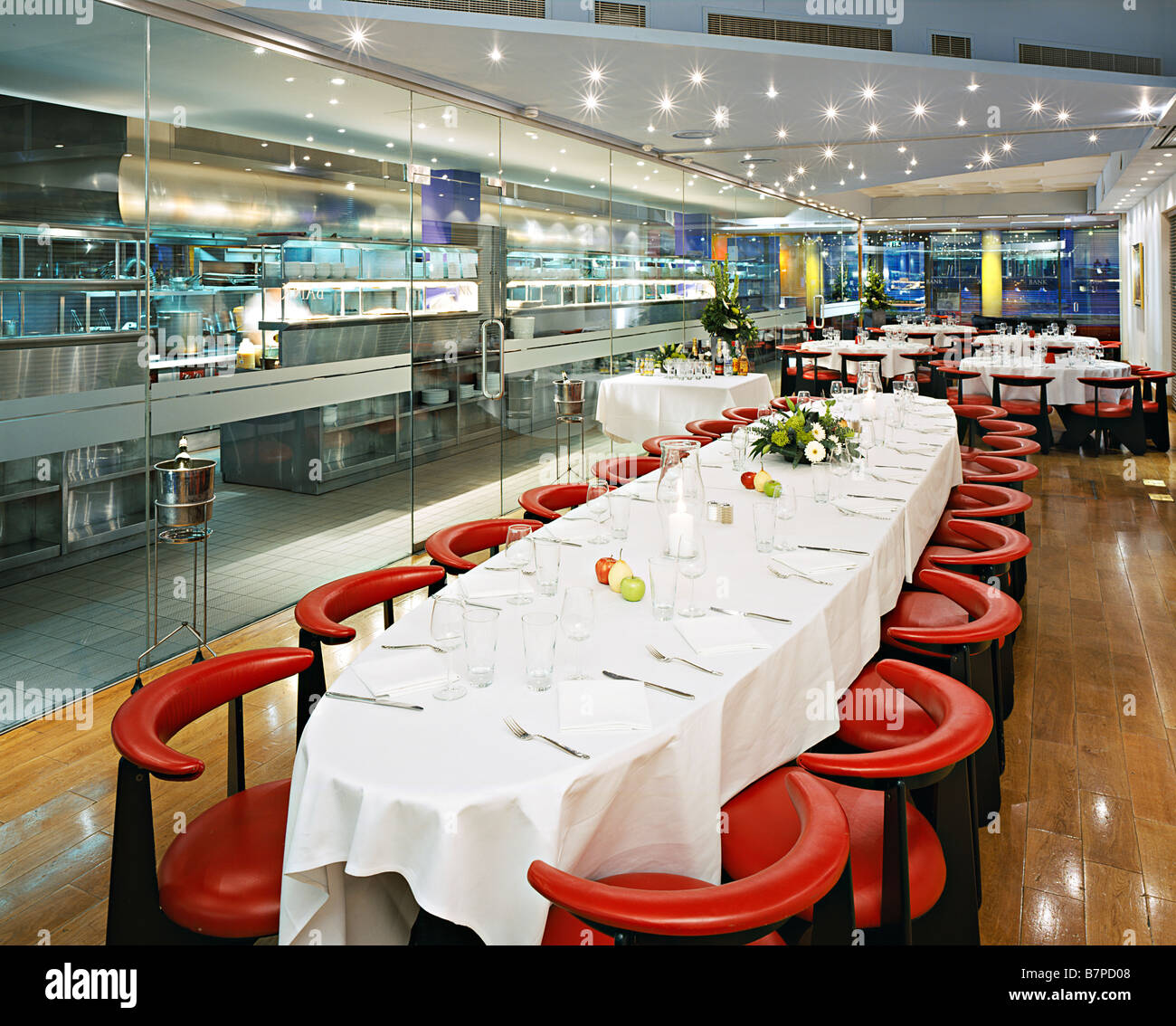 Bank Restaurant Interior Stock Photo - Alamy