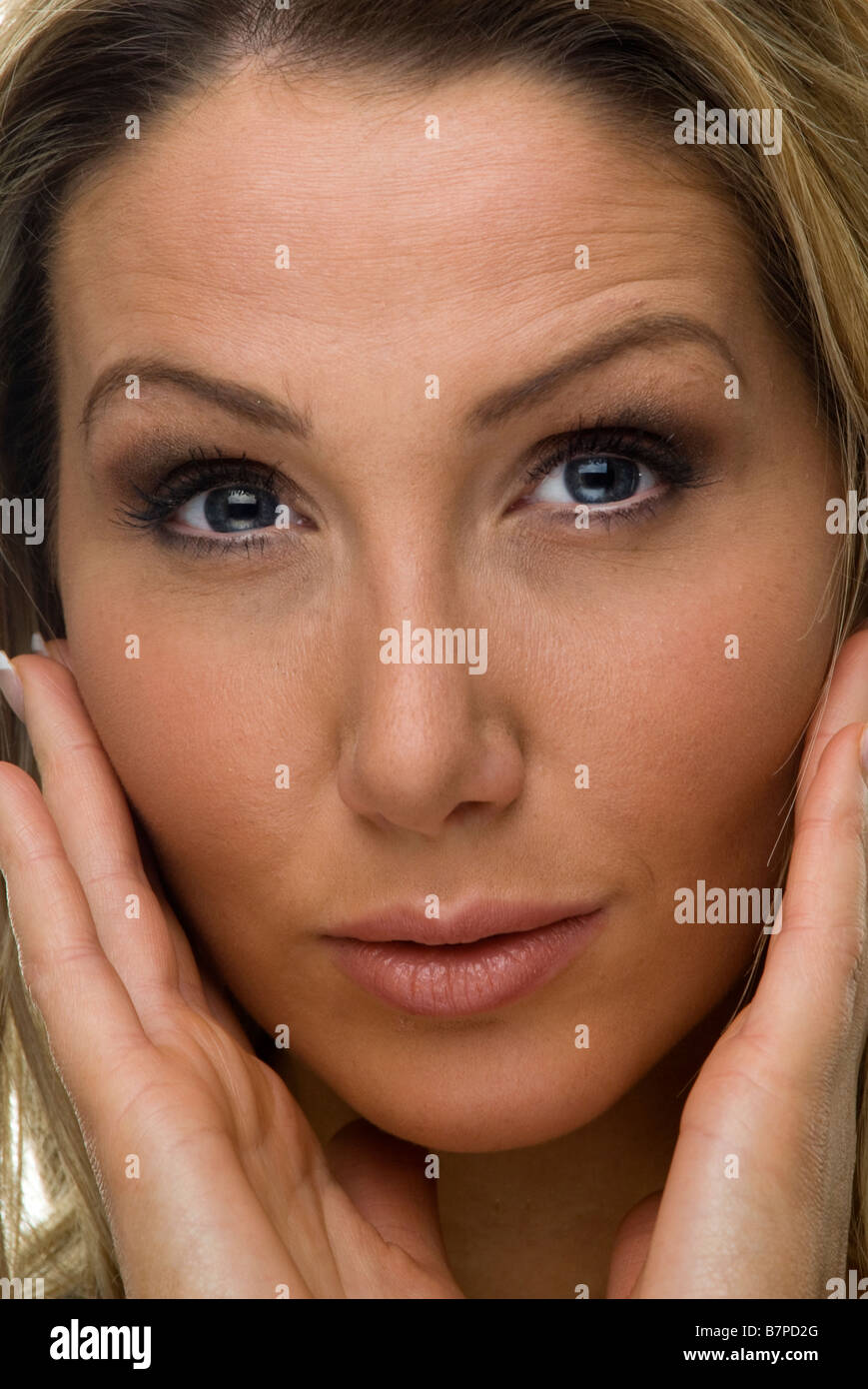 woman shocked or surprised Stock Photo - Alamy