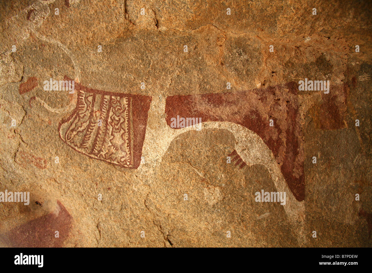 Neolithic cave paintings Laas Geel Naasa Hablood Hills Somaliland ...