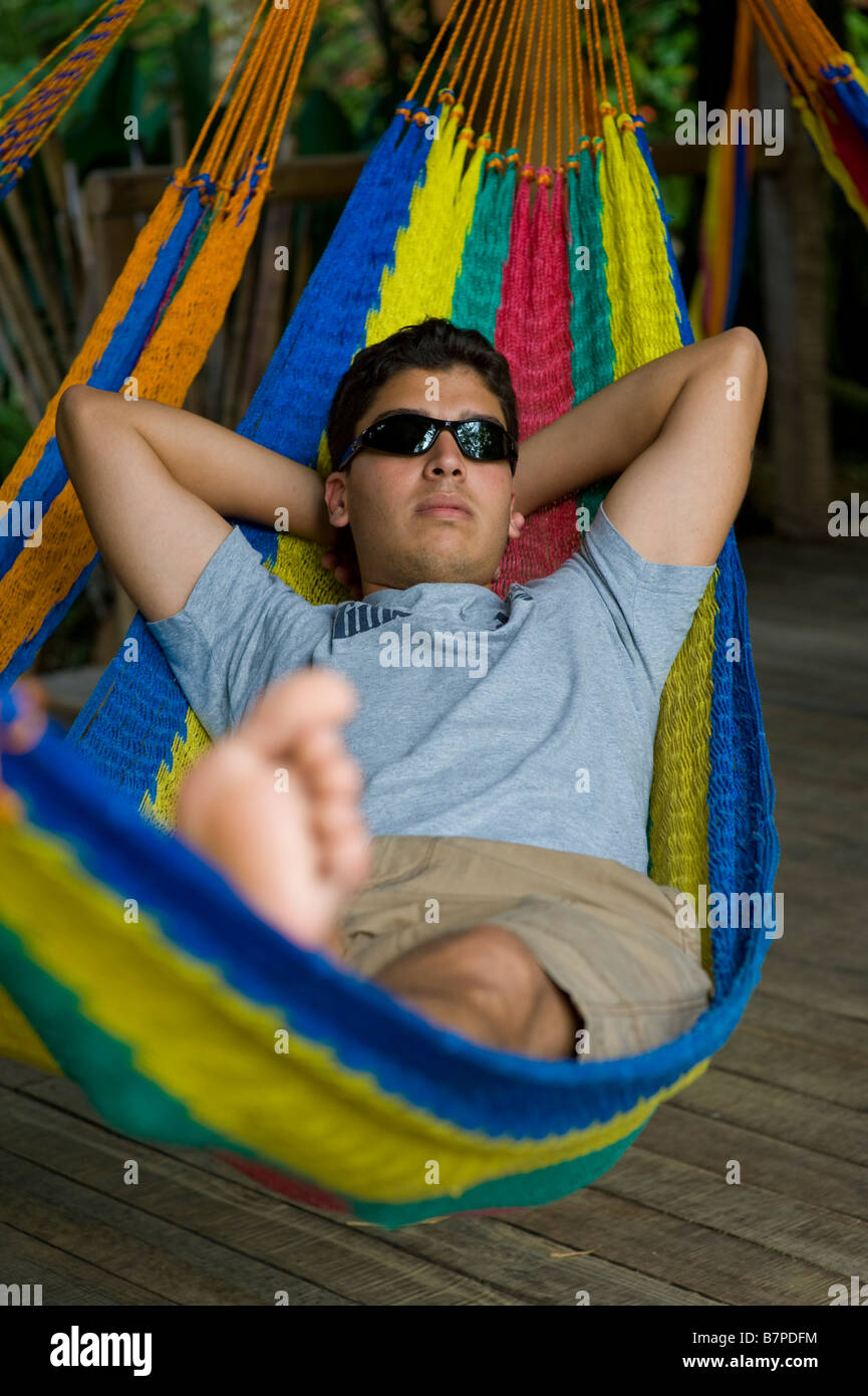 Costa rica man rainforest hi-res stock photography and images - Alamy