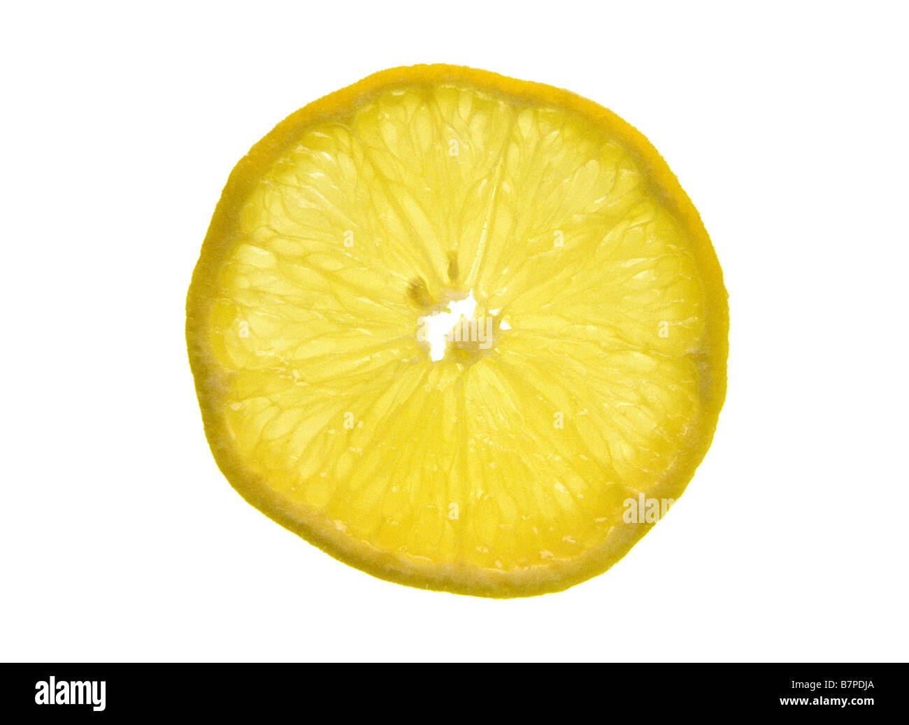 A slice of lemon Stock Photo - Alamy