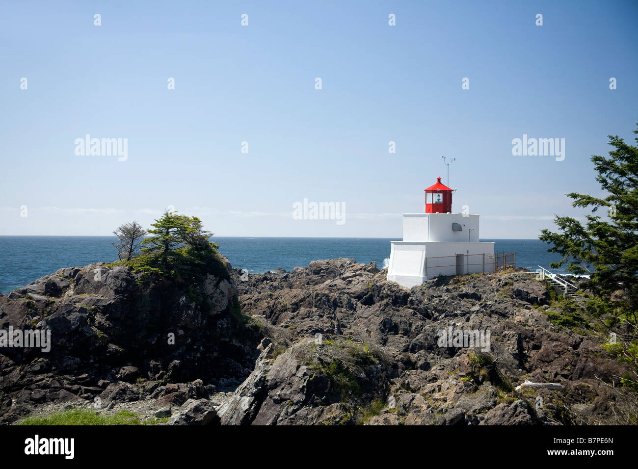 BRITISH COLUMBIA - Amphitrite Lighthouse on the Wild Pacific Trail in ...