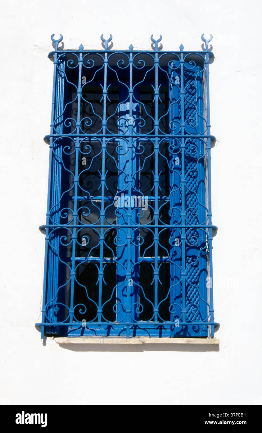 Security bars on windows Cut Out Stock Images & Pictures - Alamy