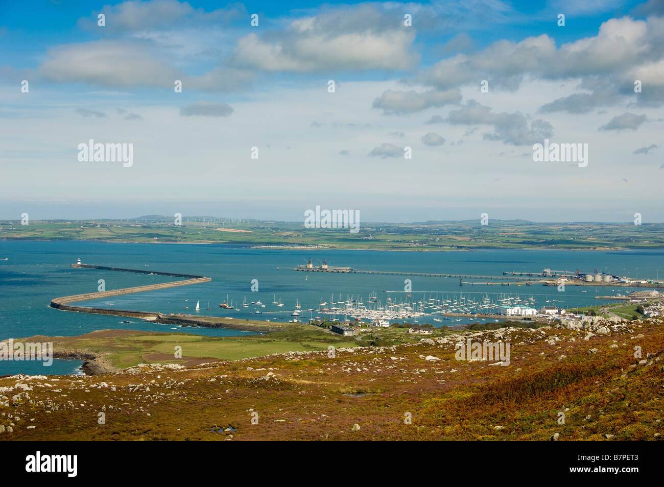 Holyhead breakwater hi-res stock photography and images - Alamy