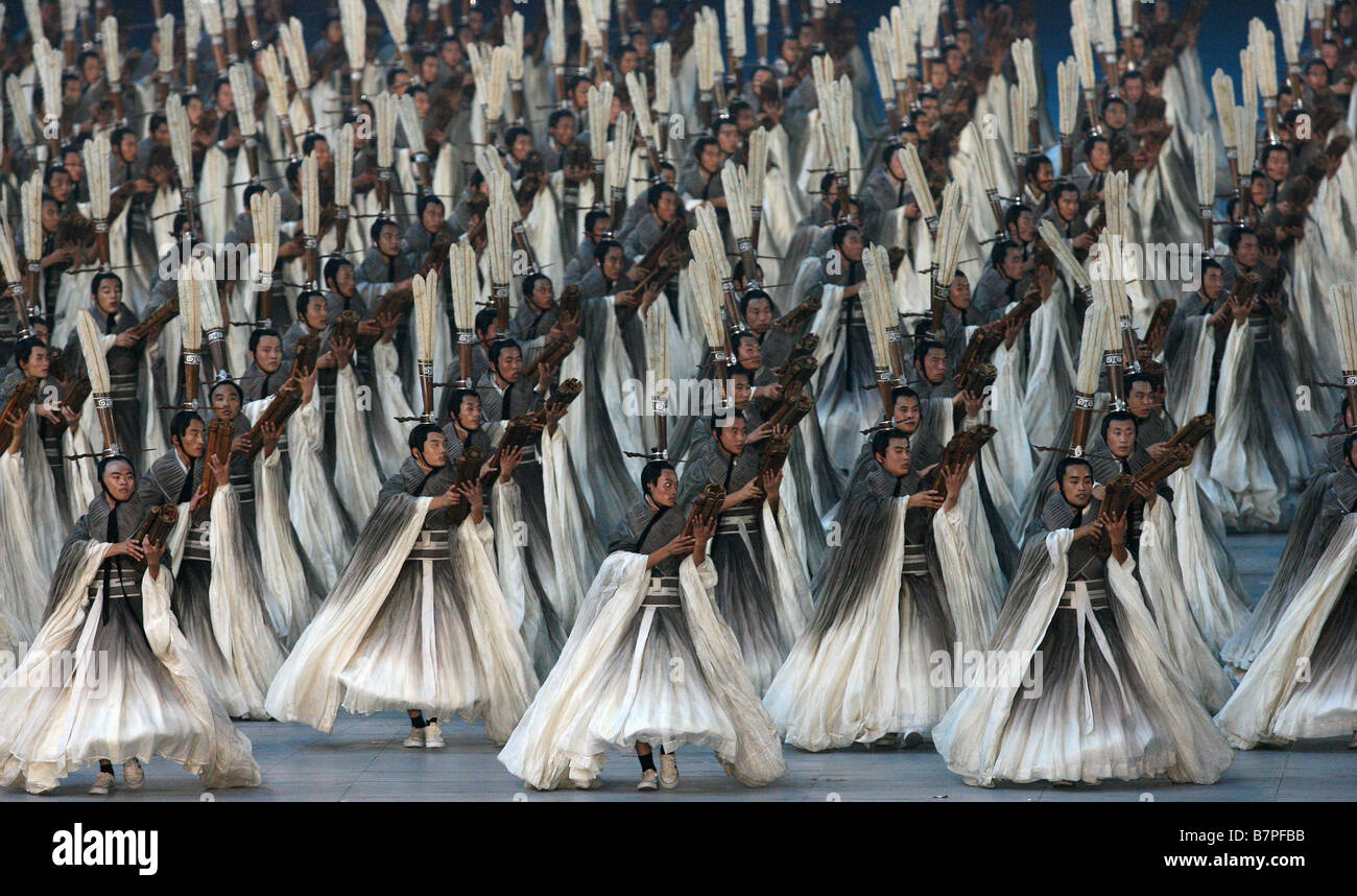 BEIJING OLYMPIC GAMES 2008 OPENING CEREMONY Stock Photo - Alamy