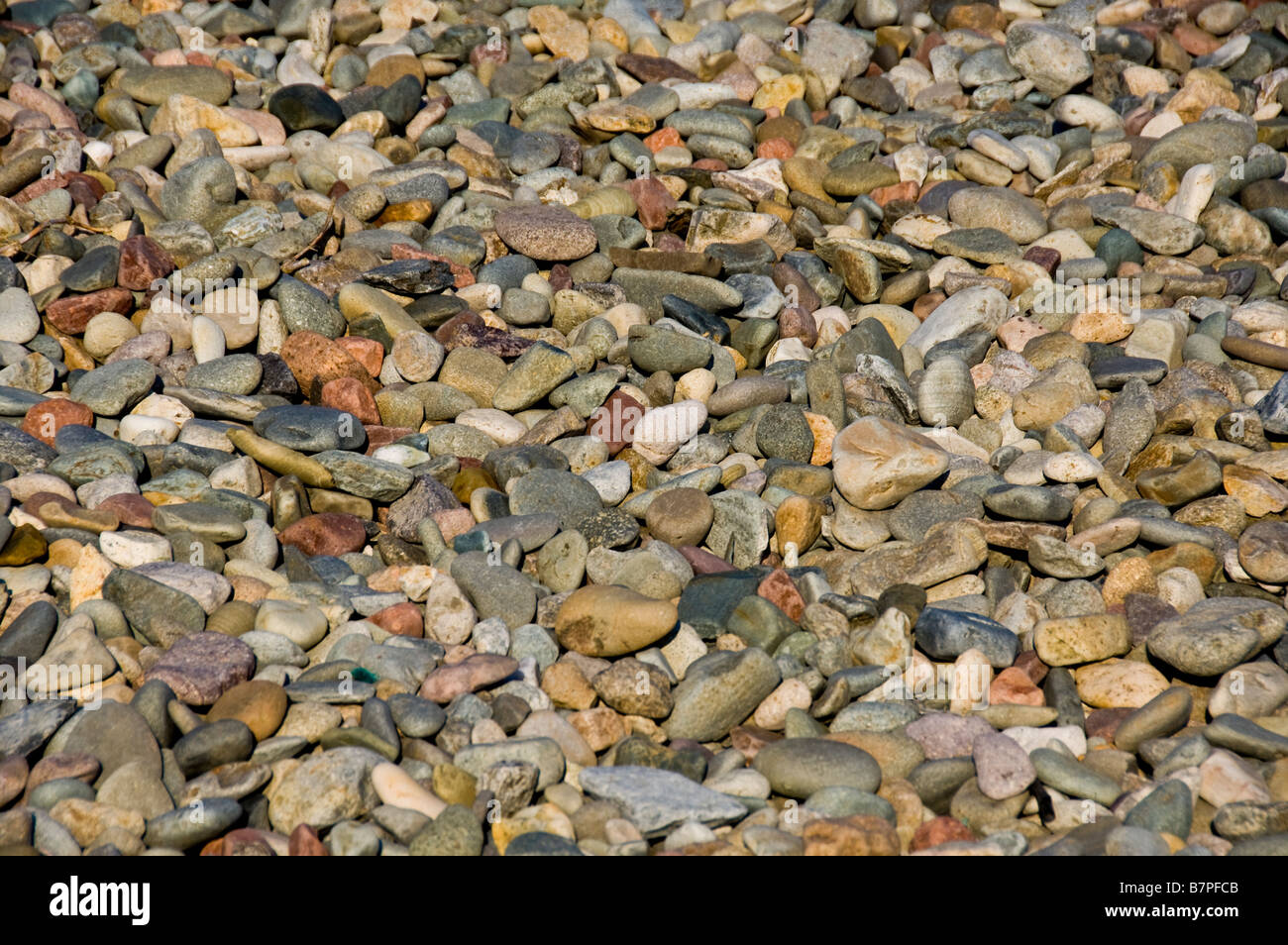 Pebble shingle natural texture hi-res stock photography and images - Alamy