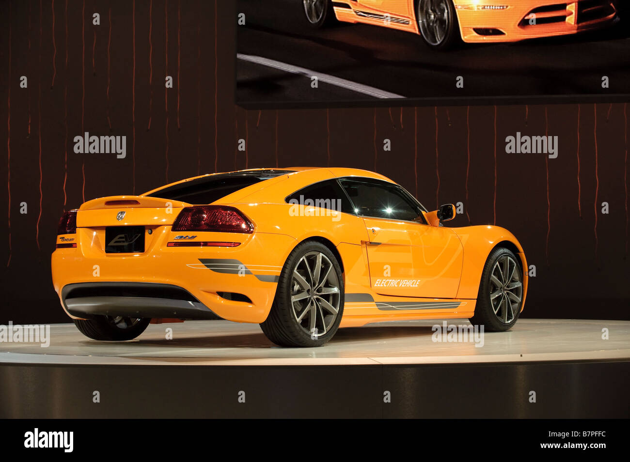 Dodge Circuit EV electric concept car at the 2009 North American ...