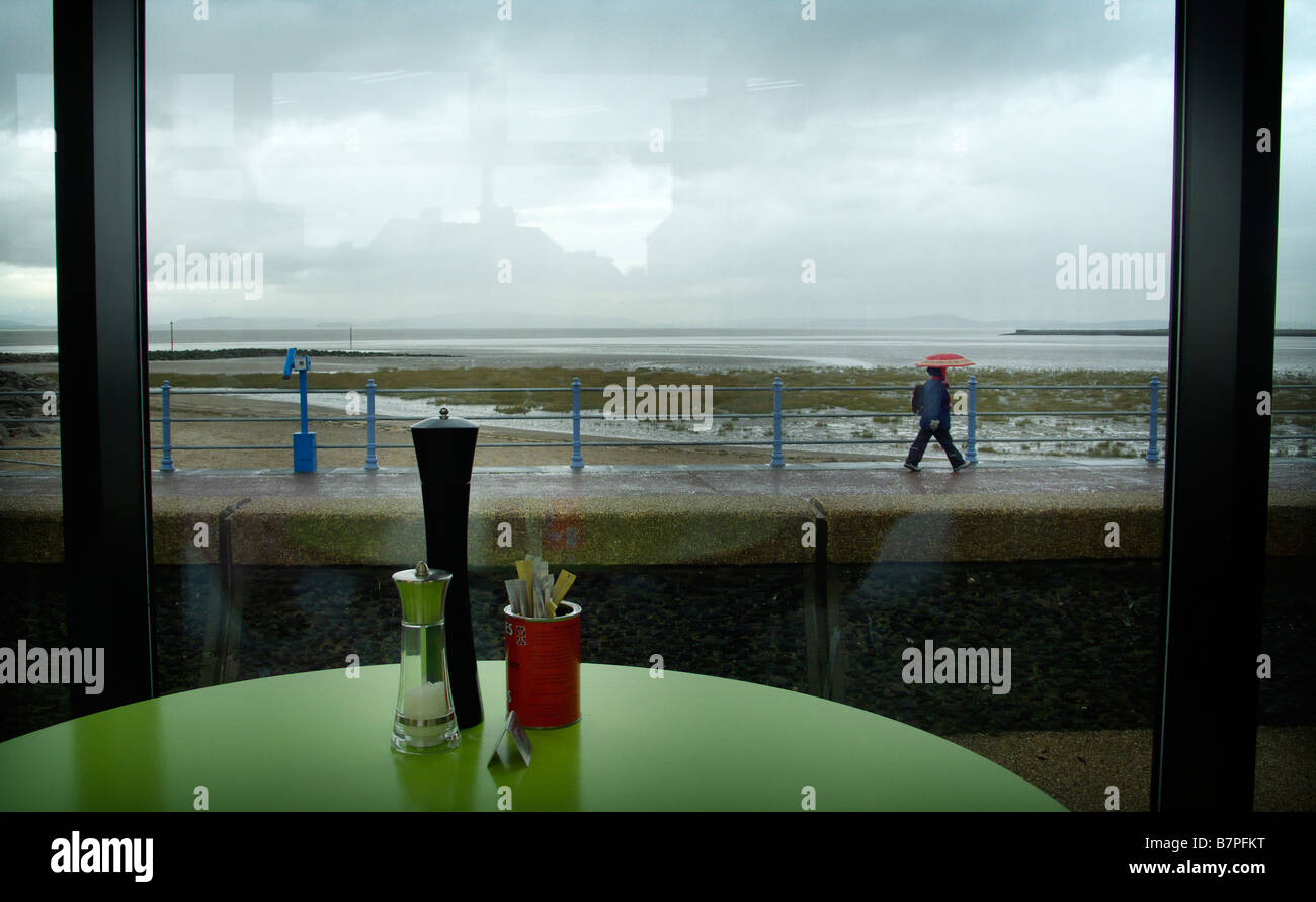 Morecambe bay view cafe hi-res stock photography and images - Alamy
