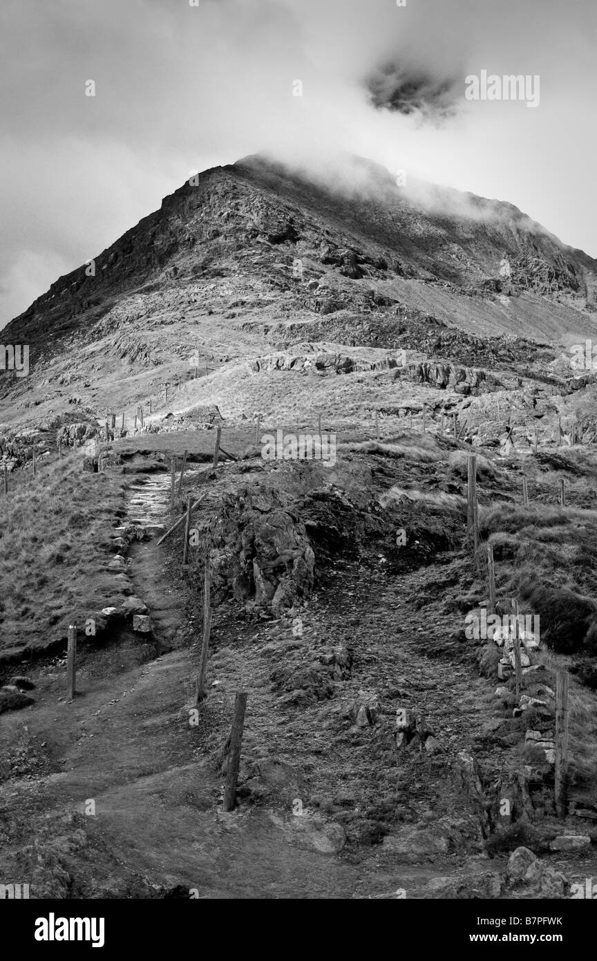 Snowdon pyg track Black and White Stock Photos & Images - Alamy