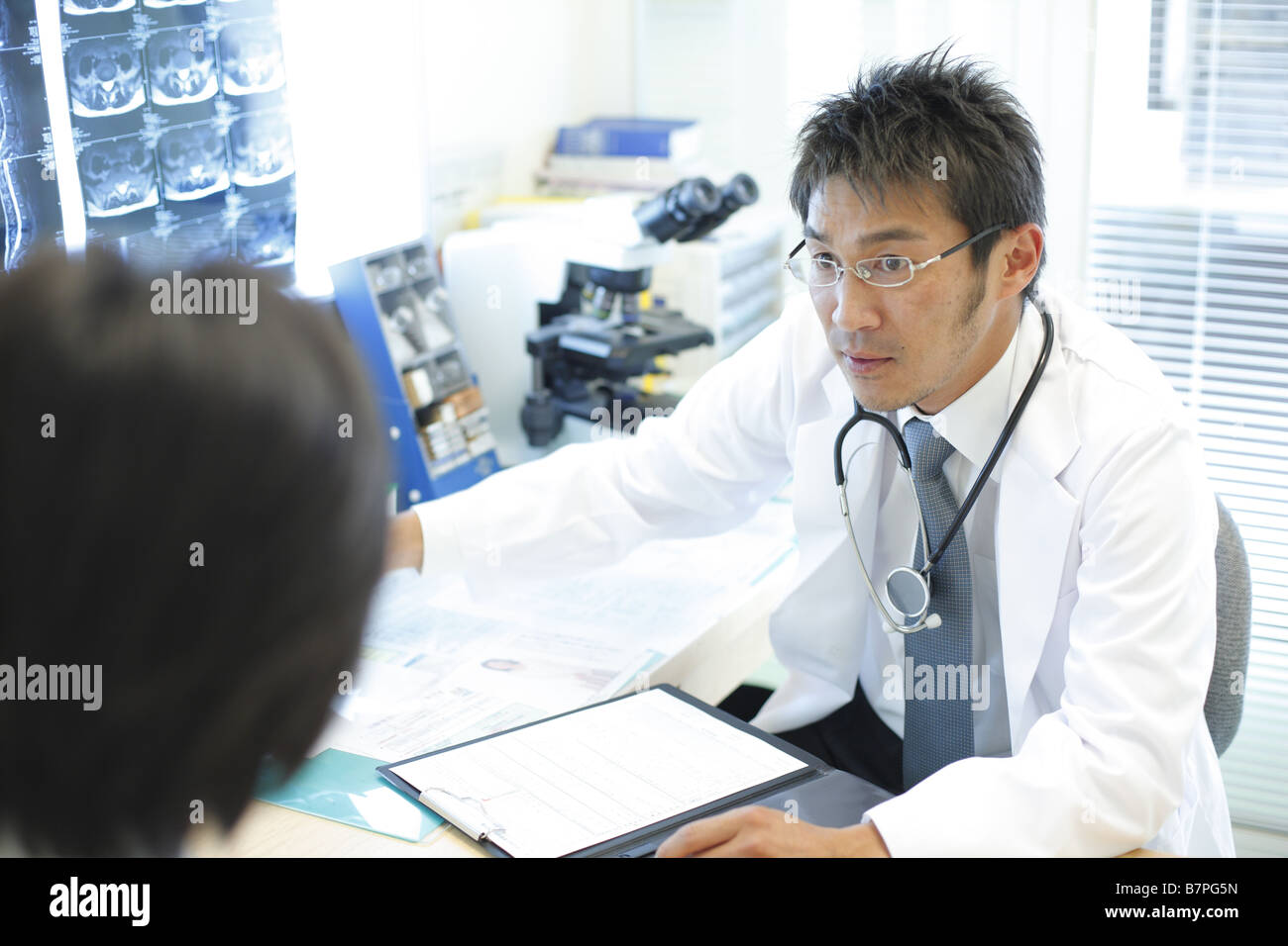 Interview horizontal hi-res stock photography and images - Alamy