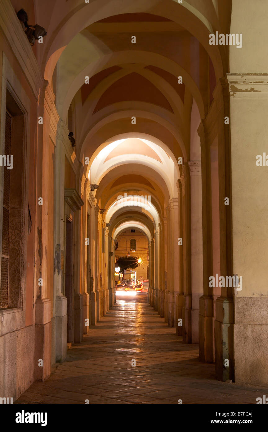 Corridor building arch hi-res stock photography and images - Alamy