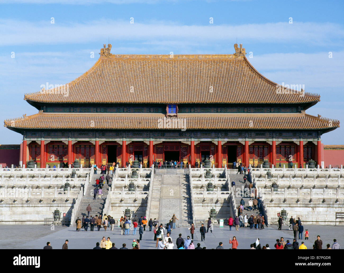 Forbidden City Building Stock Photo - Alamy