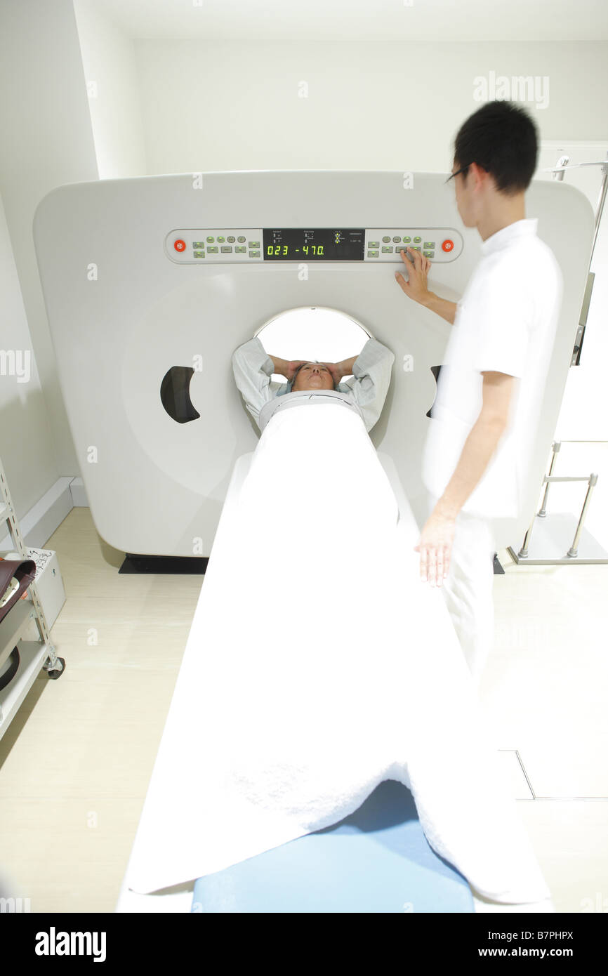 Back scan hi-res stock photography and images - Alamy