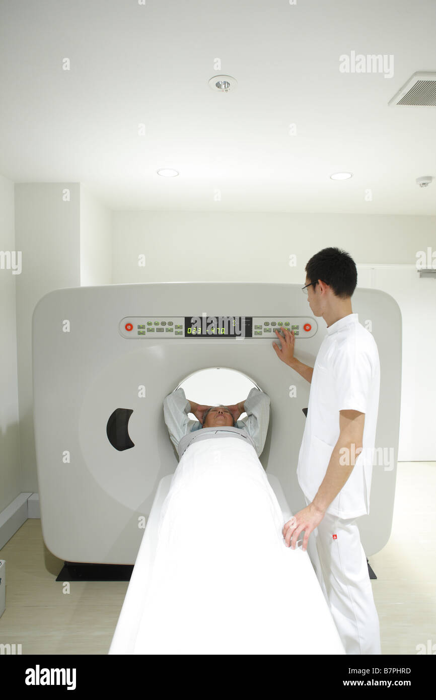 Back scan hi-res stock photography and images - Alamy