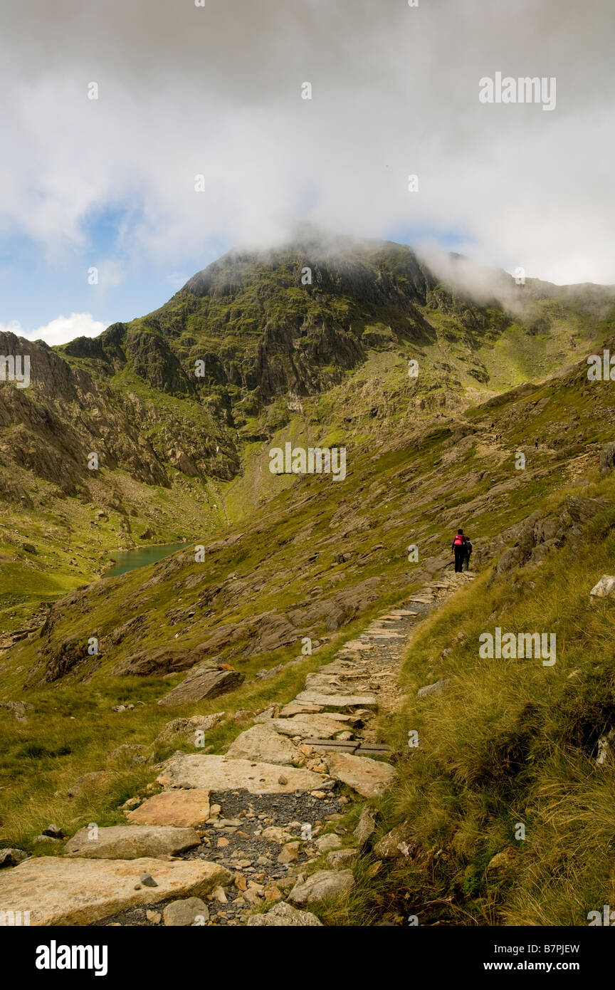Mountain shrouded in clouds hi-res stock photography and images - Alamy