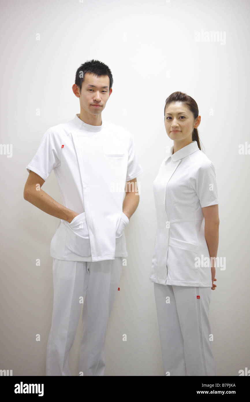 Nurses smiling hi-res stock photography and images - Alamy